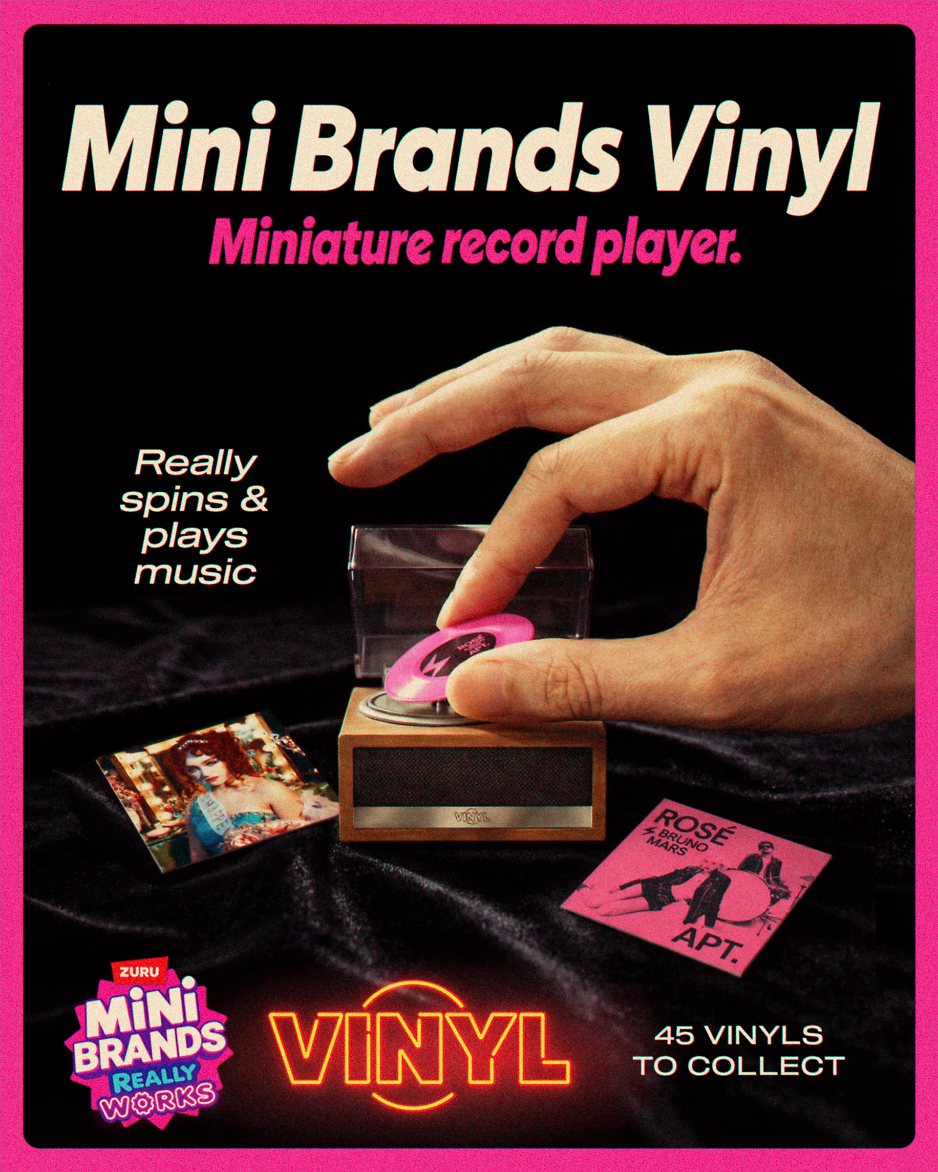 Zuru brings music to life in miniature vinyl form - Toy World Magazine ...