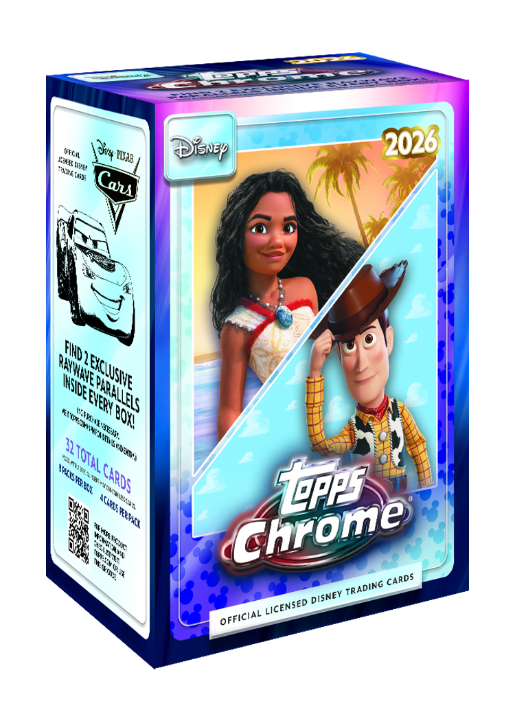 Topps unveils Topps Chrome Disney 2026 - Licensing.biz